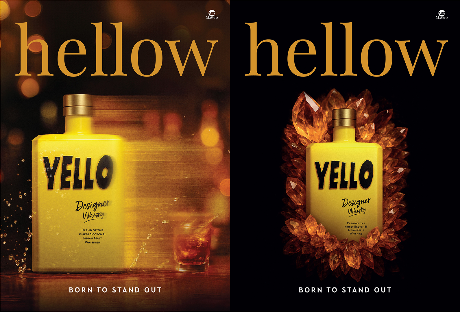 ABD Maestro unveils YELLO Designer Whisky, a bold new fusion of Scotch ...